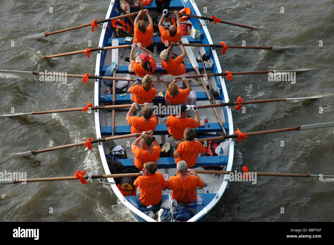 The Thames Great River Race Stock Photo - Alamy