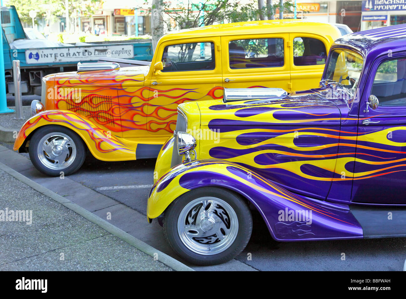 Hot rods on display classic hi-res stock photography and images - Alamy