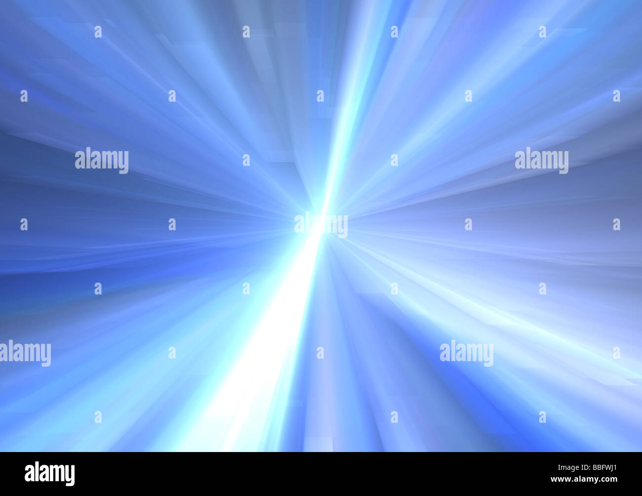 Glowing geometric shapes radiating out from centre Stock Photo - Alamy