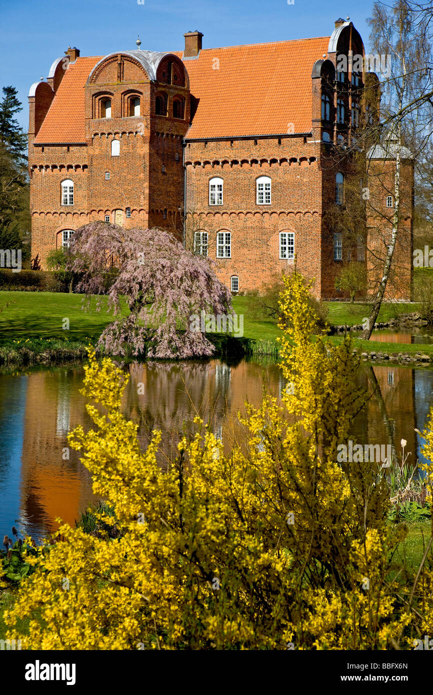 The hesselagergaard manor house at hi-res stock photography and images ...