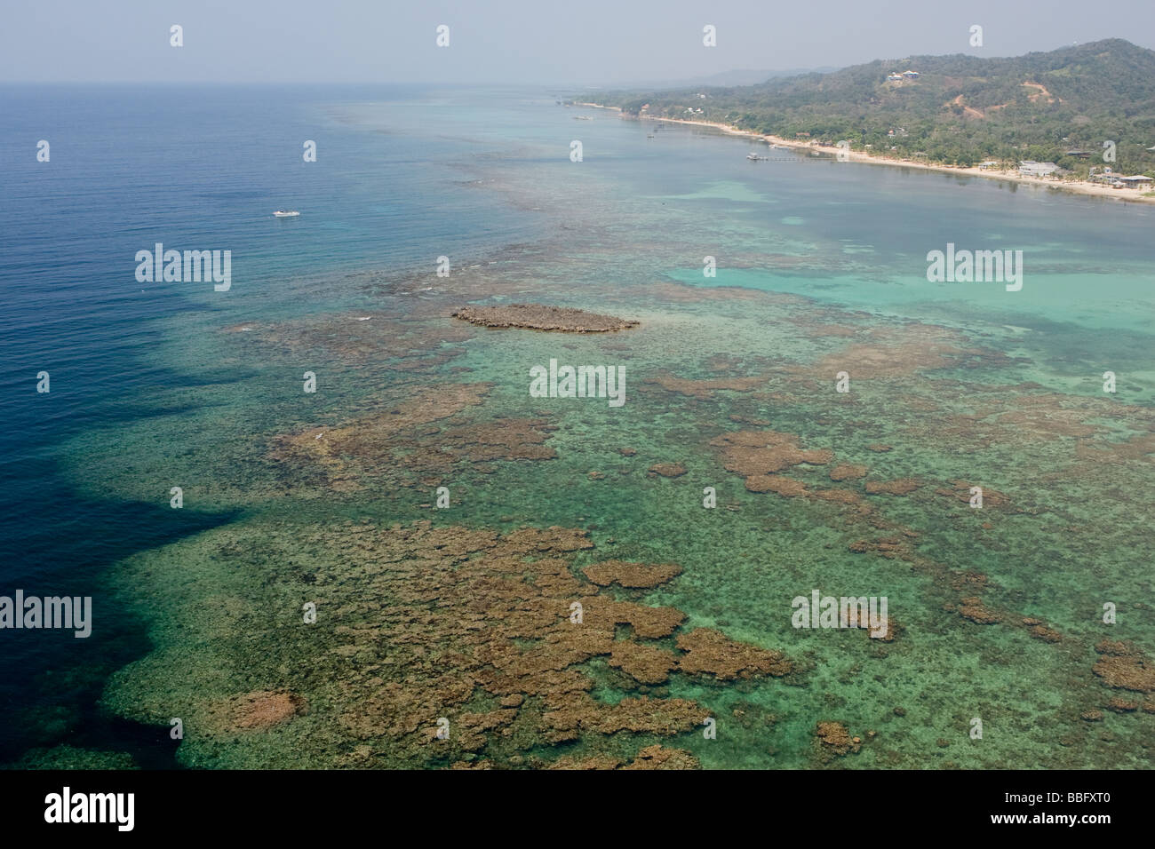 Roatan honduras aerial hi-res stock photography and images - Alamy