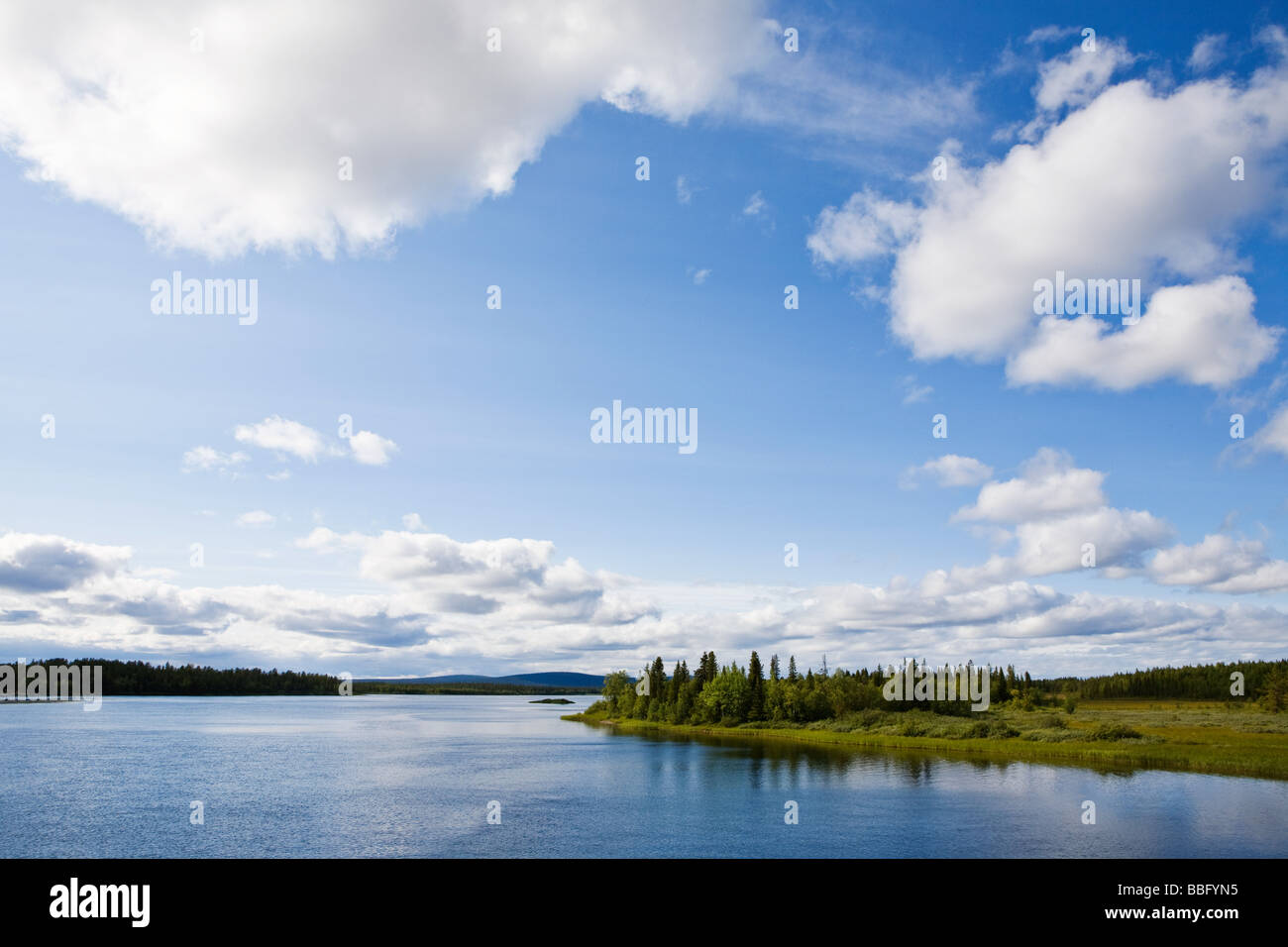 Lapland view hi-res stock photography and images - Alamy