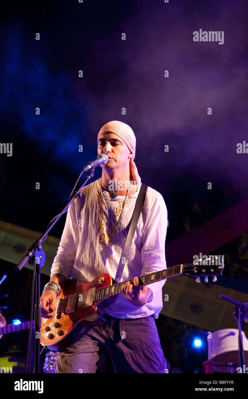 Joe Sapiano (Sapi) of the Maltese band Tribali Stock Photo - Alamy