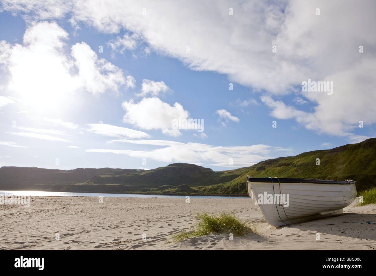 Rowboat on the beach hi-res stock photography and images - Alamy