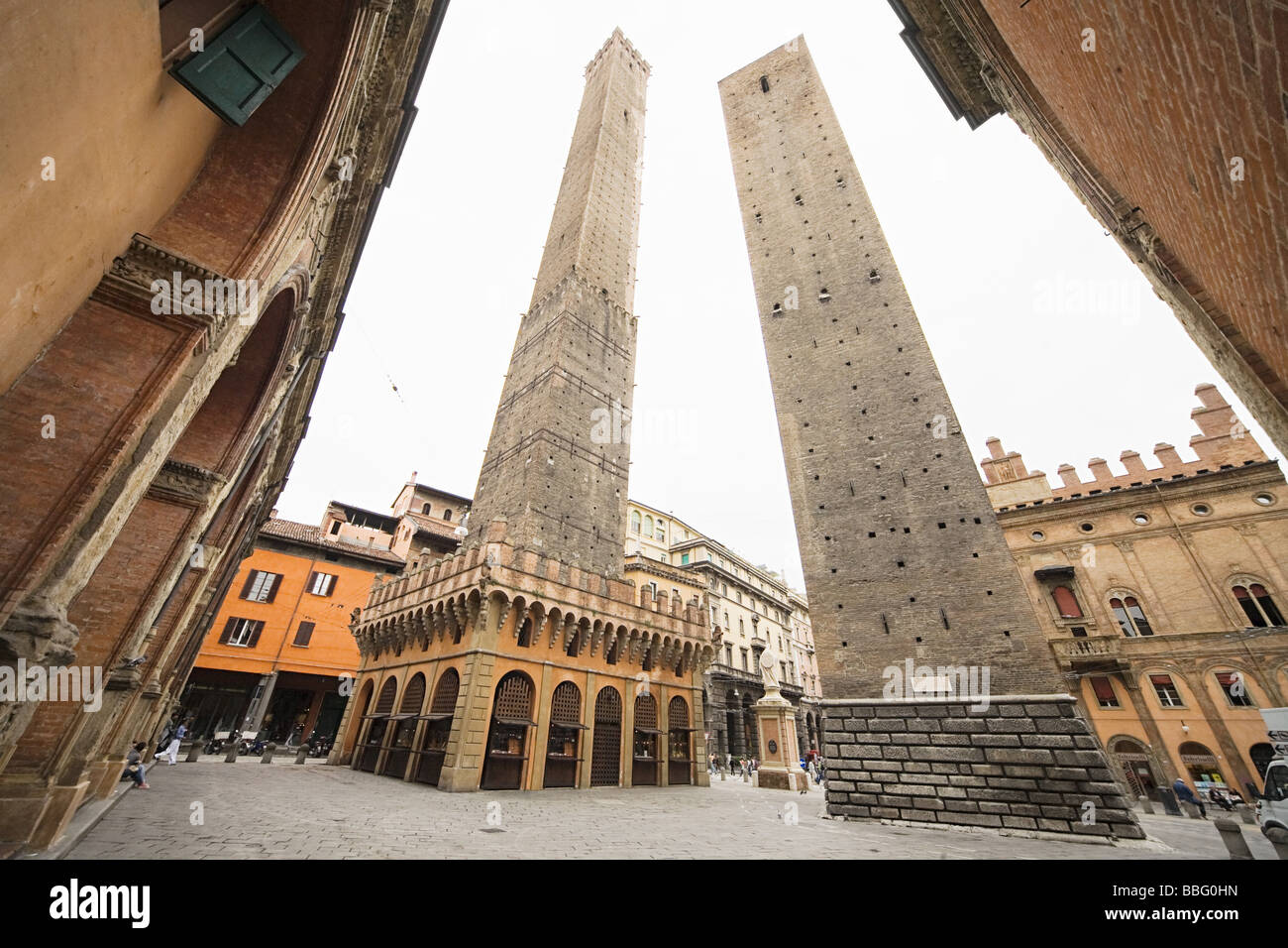 Towers of bologna Stock Photo - Alamy