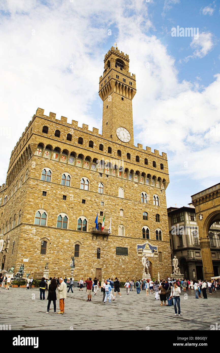 Piazza della signoria florence hi-res stock photography and images - Alamy