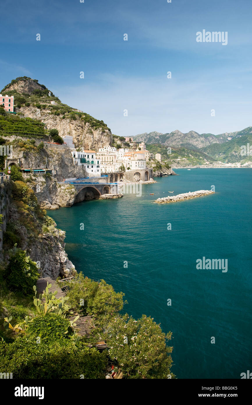 Atrani on the amalfi coast Stock Photo - Alamy