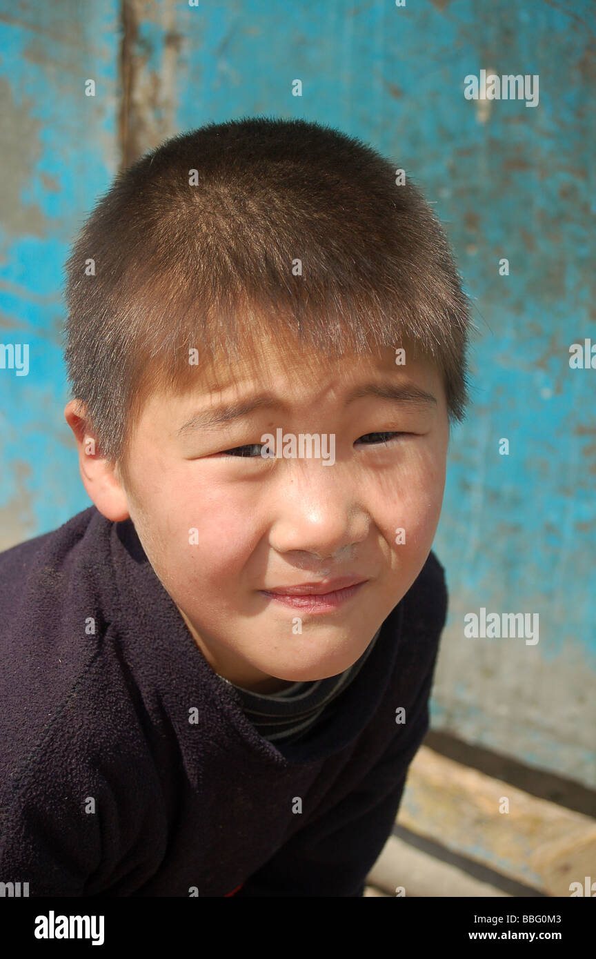 Local mongolian people from Ulaan Baatar (Ulan Bator), MONGOLIA Stock ...