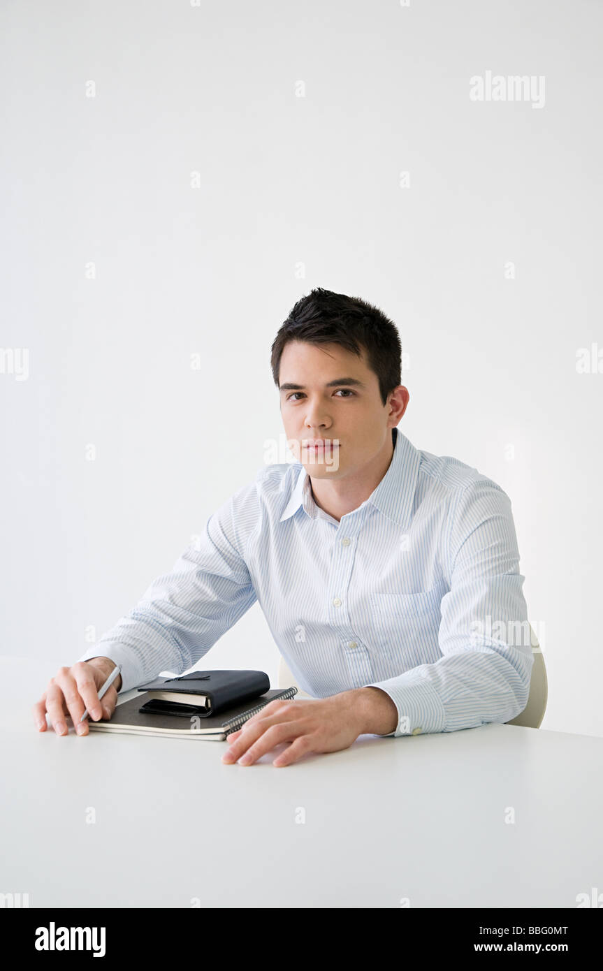 Portrait of an office worker Stock Photo - Alamy