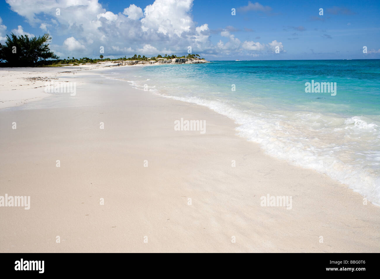 Beach, Turks & Caicos Islands Stock Photo - Alamy