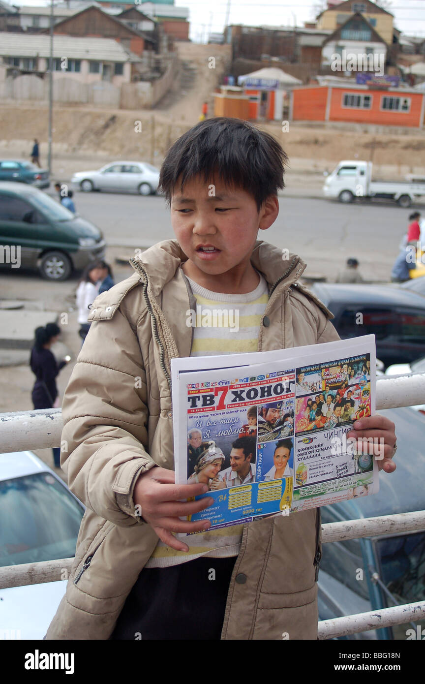 Local mongolian people from Ulaan Baatar (Ulan Bator), MONGOLIA Stock ...