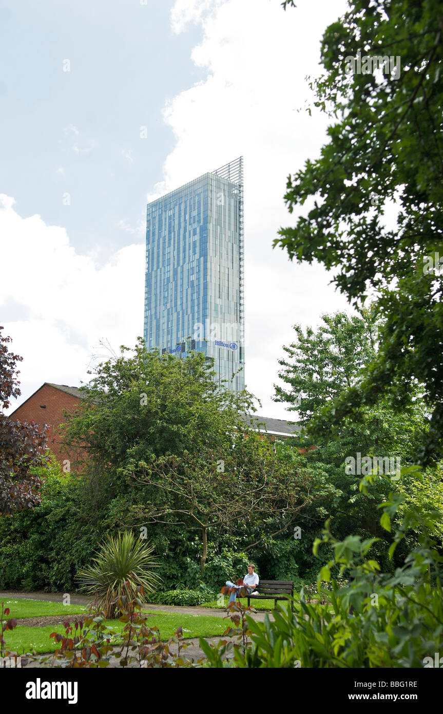 Manchester City Centre Beetham Tower Stock Photo - Alamy