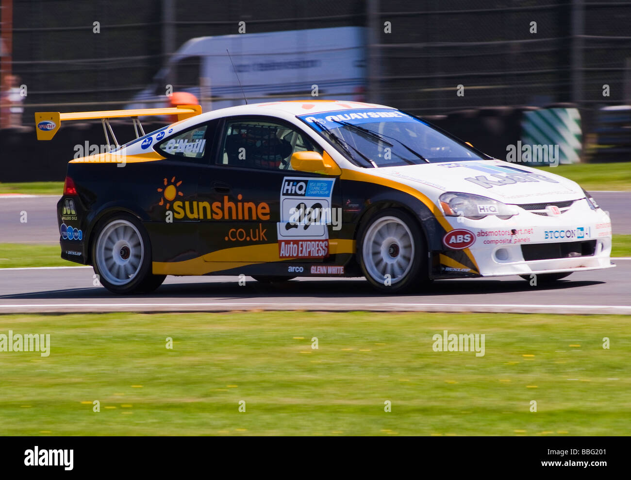 Sunshine with Tech-Speed Motorsport Honda Integra Race Car in British ...