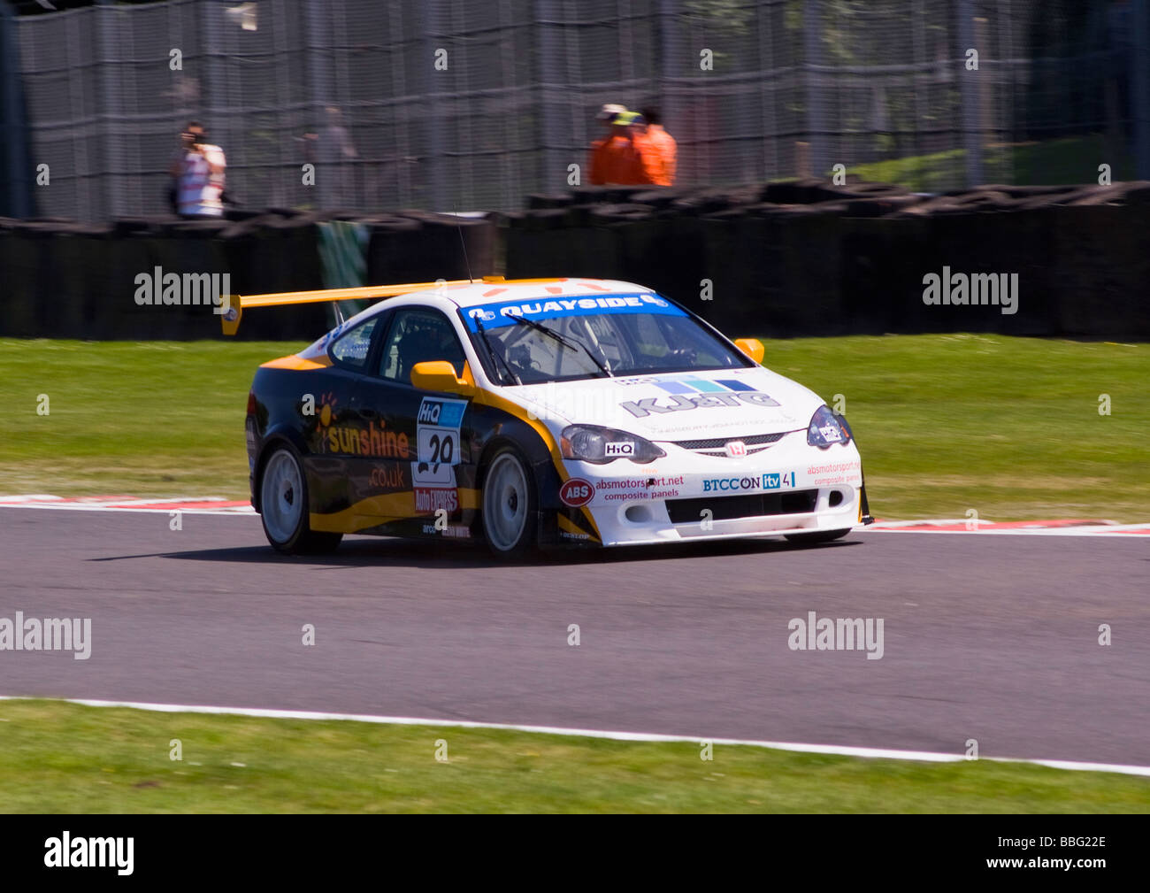 Sunshine with Tech-Speed Motorsport Honda Integra Race Car in British ...