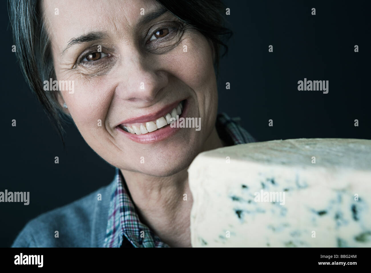 Female cheese dairy worker hi-res stock photography and images - Alamy