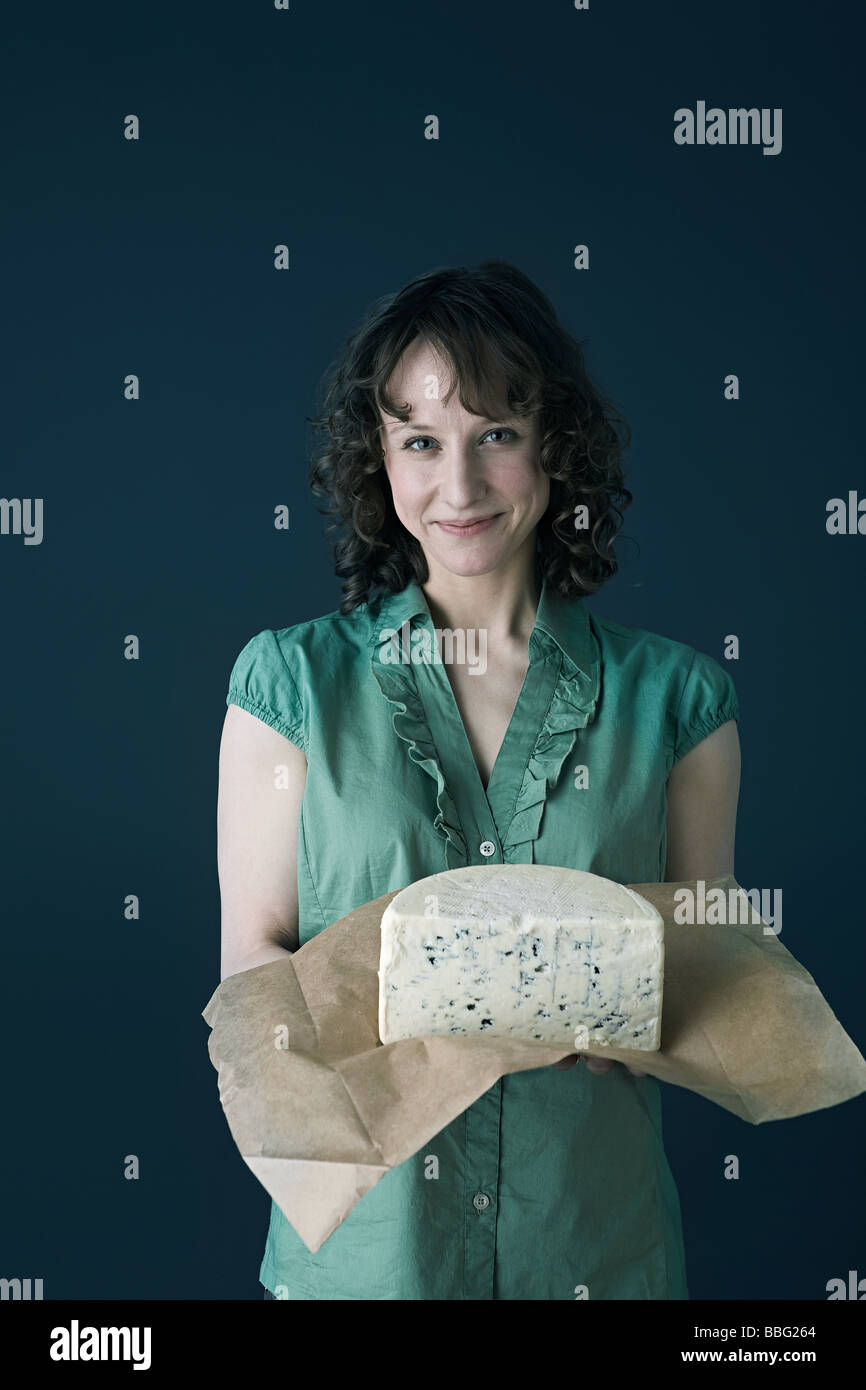 Female cheese dairy worker hi-res stock photography and images - Alamy