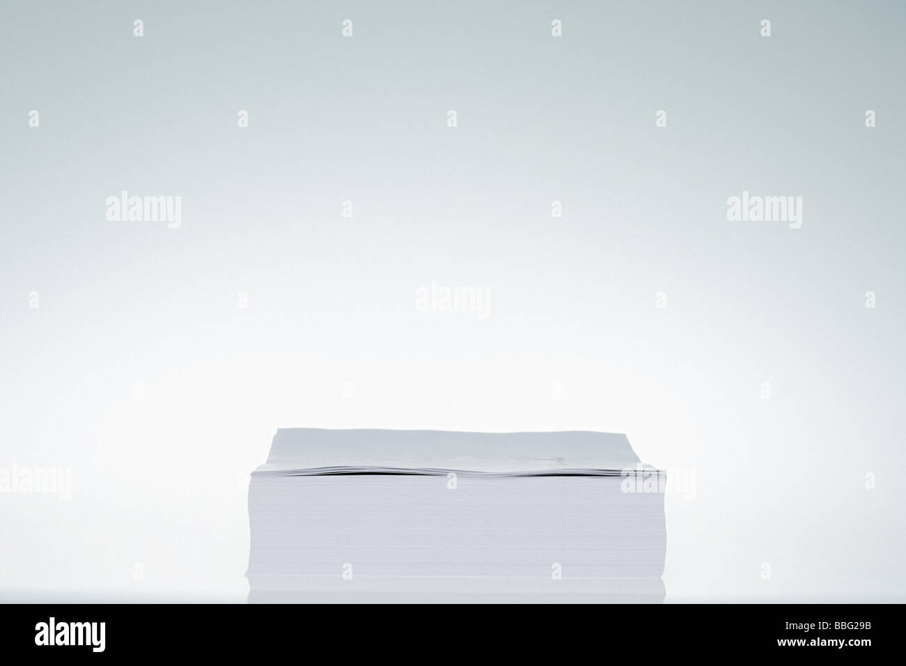 Stack of paper Stock Photo - Alamy