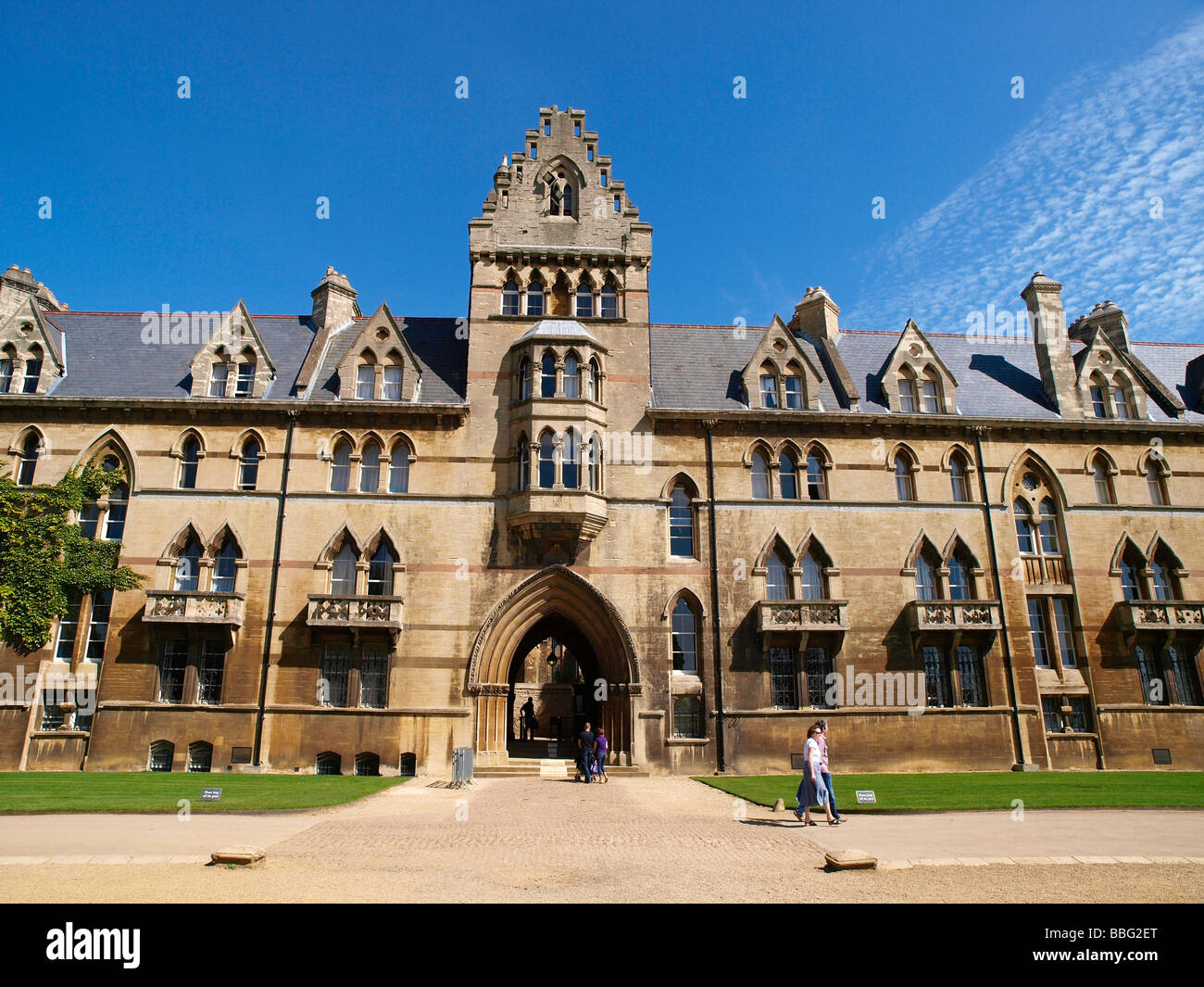 Christ Church College Oxford University England Stock Photo - Alamy
