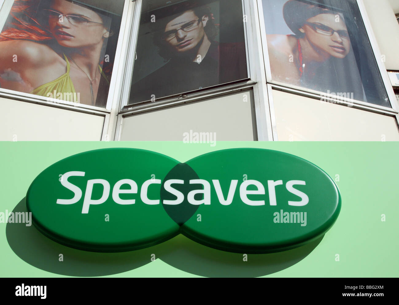 Specsavers sign logo hi-res stock photography and images - Alamy
