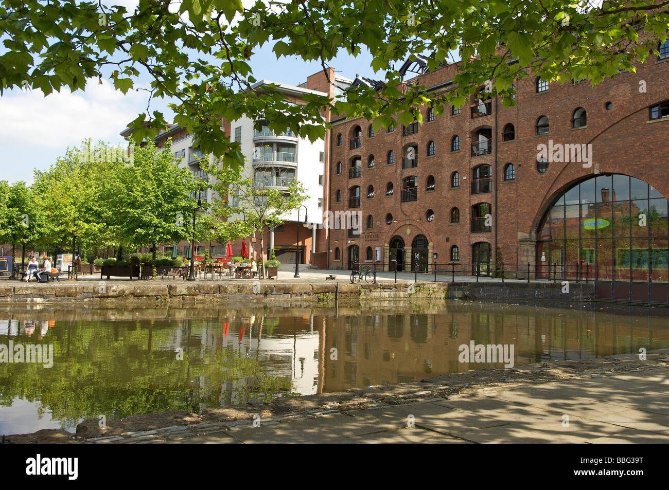 Castlefield canal basin Manchester Stock Photo - Alamy