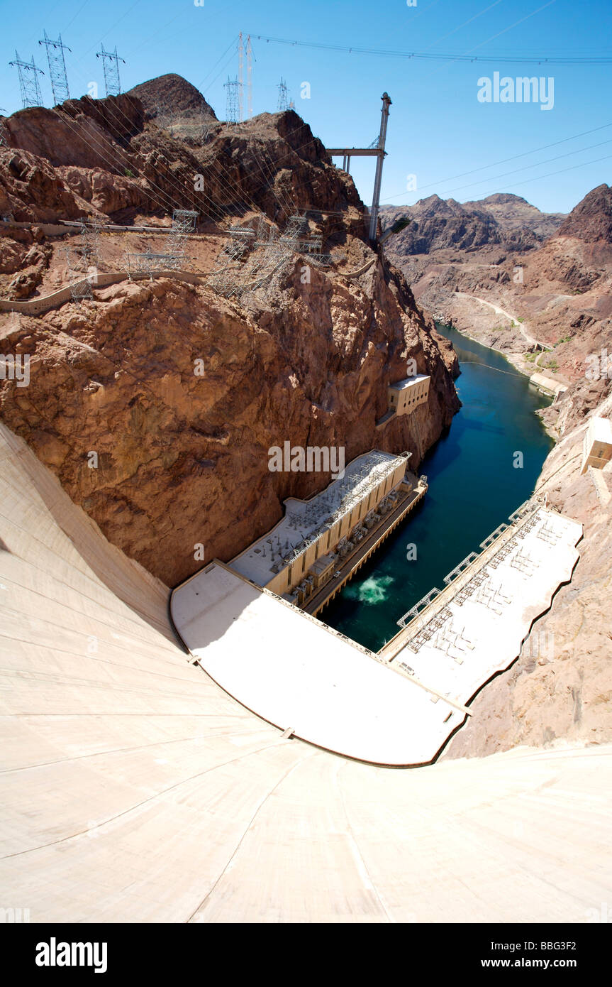 Hoover dam engineering hi-res stock photography and images - Alamy
