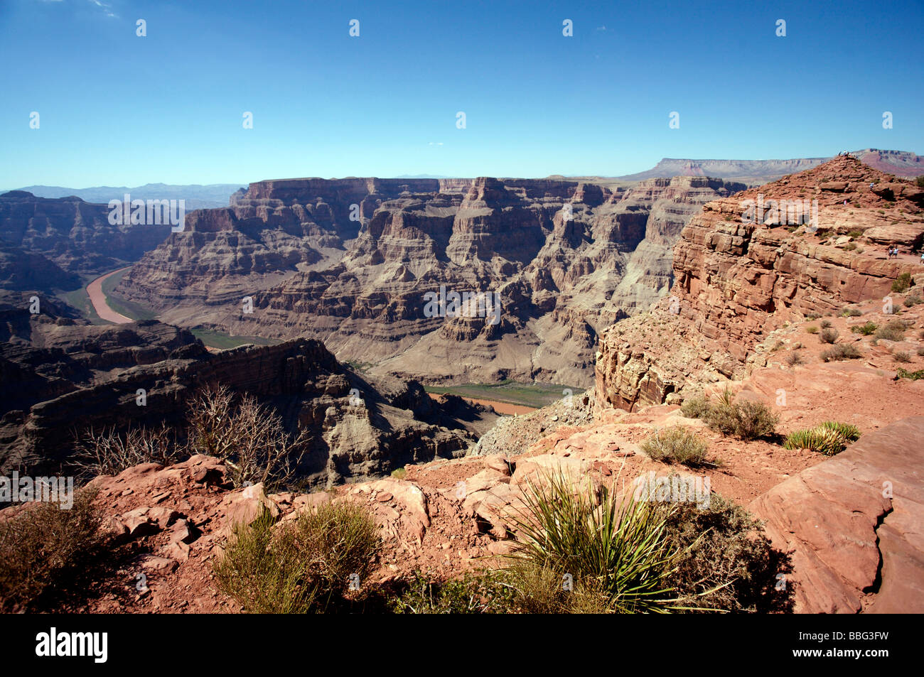 West Rim Grand Canyon Arizona Stock Photo - Alamy
