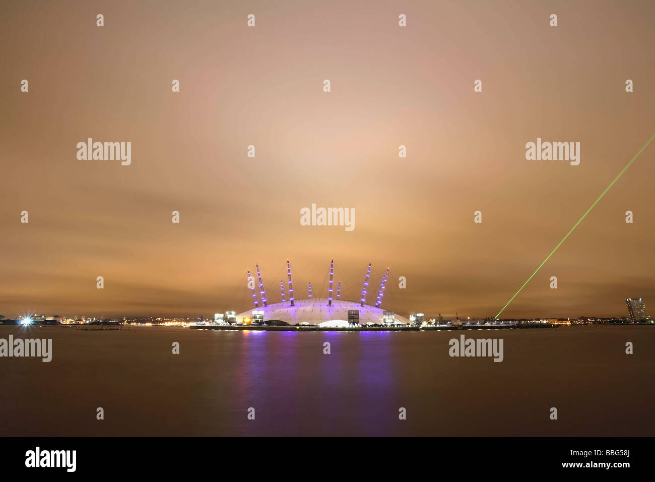 Millennium dome night illumination hi-res stock photography and images ...