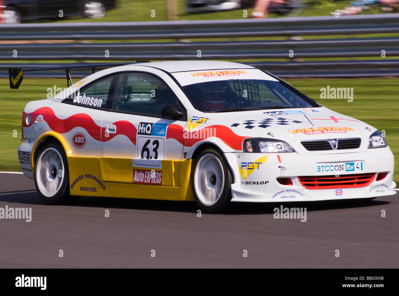 Boulevard Team Racing Vauxhall Astra Coupe Race Car Racing in British ...