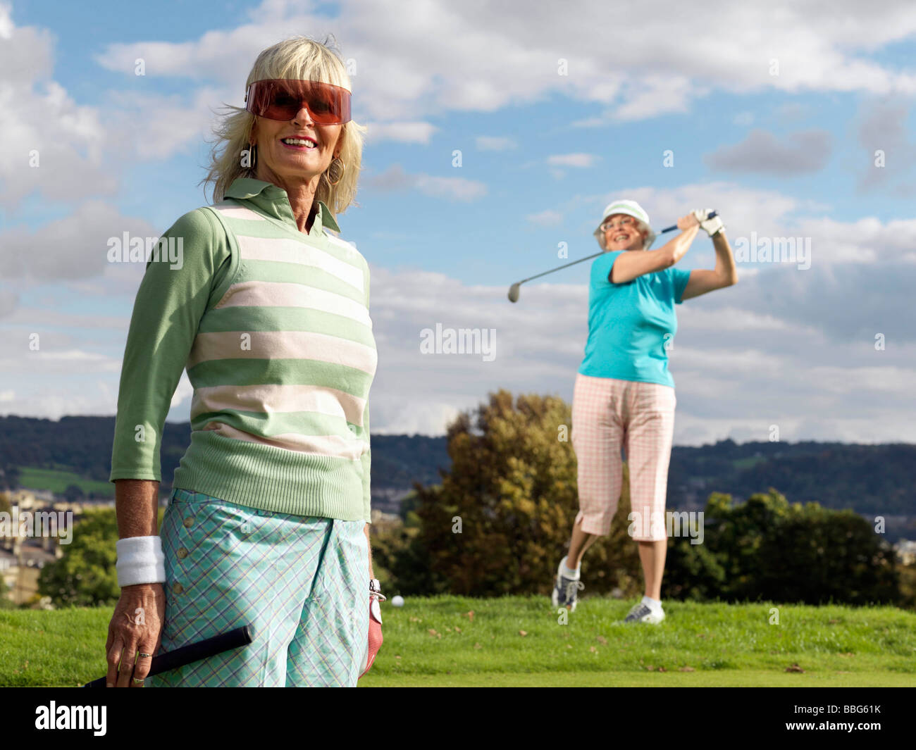 Mature Ladies Playing Golf High Resolution Stock Photography and Images ...