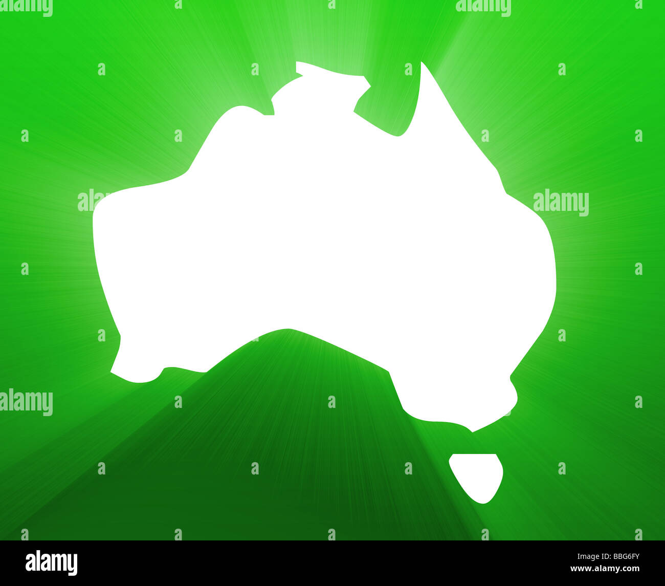 Map of Australia abstract graphical design illustration Stock Photo - Alamy