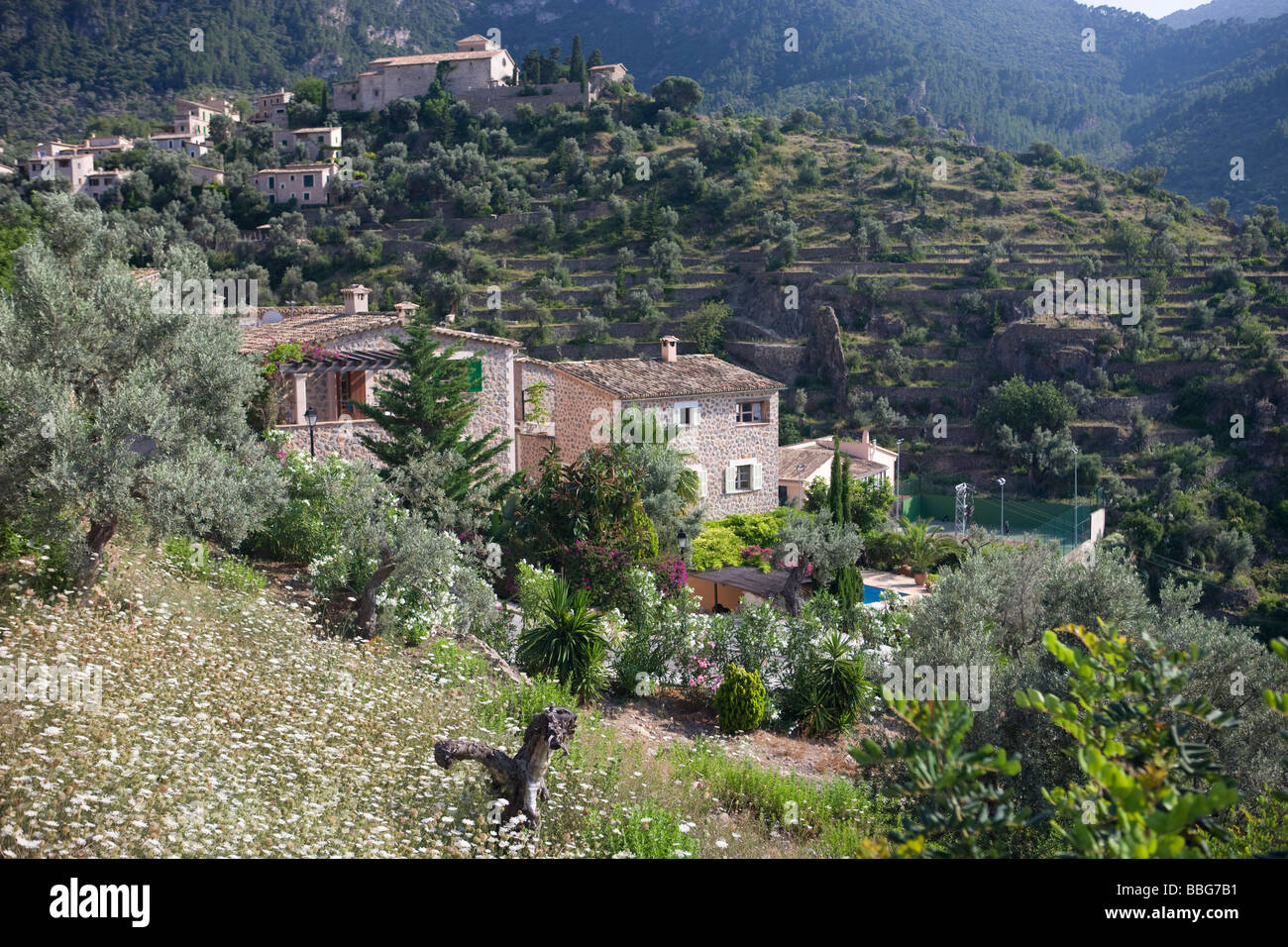 Deya Mallorca Balearic Islands Spain Stock Photo - Alamy