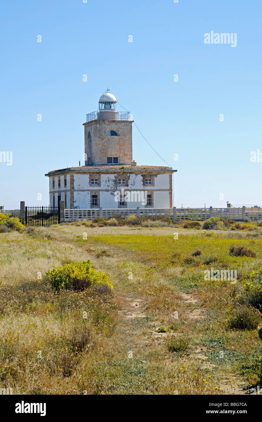 Lighthouse, Tabarca, Isla de Tabarca, Alicante, Costa Blanca, Spain ...
