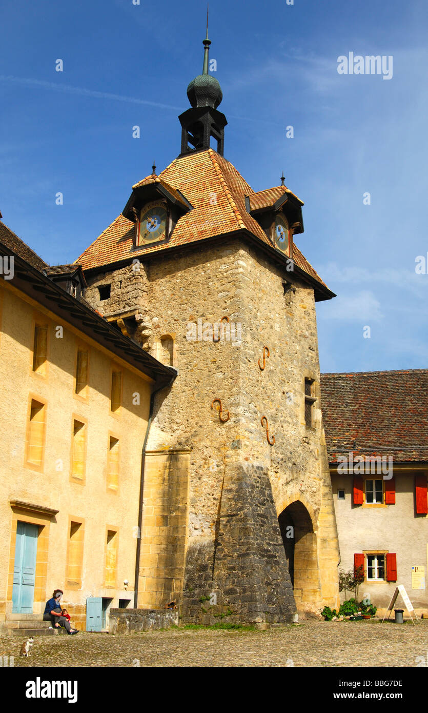 Romanesque belltower hi-res stock photography and images - Alamy