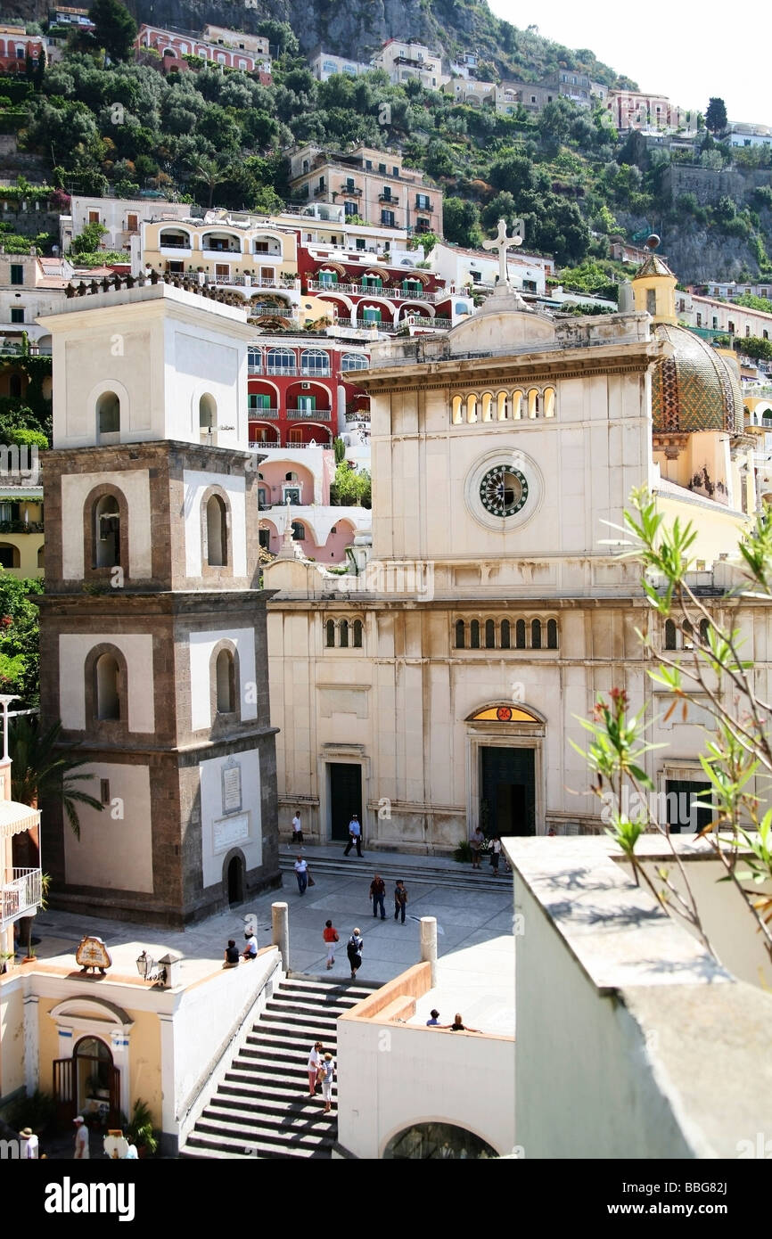 Cathedral of Our Lady of the Assumption, Positano, Amalfi Coast, Italy ...