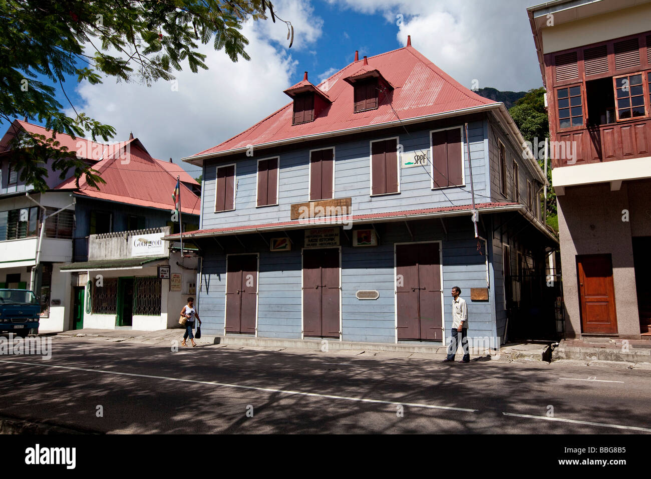 Historical Museum at Francis Rachel Street, the capital of Victoria ...