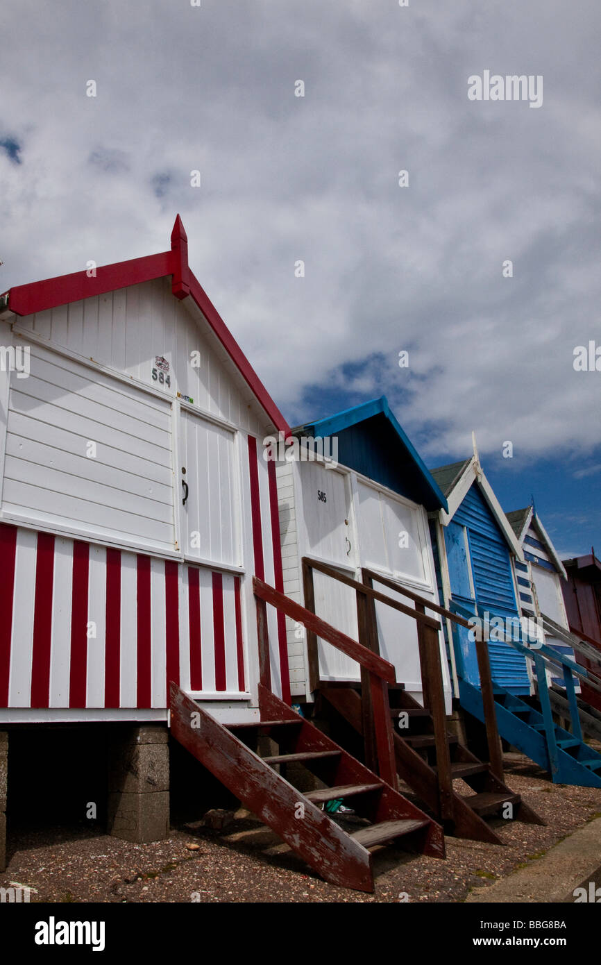 Beach Huts, Frinton-on-Sea Stock Photo - Alamy