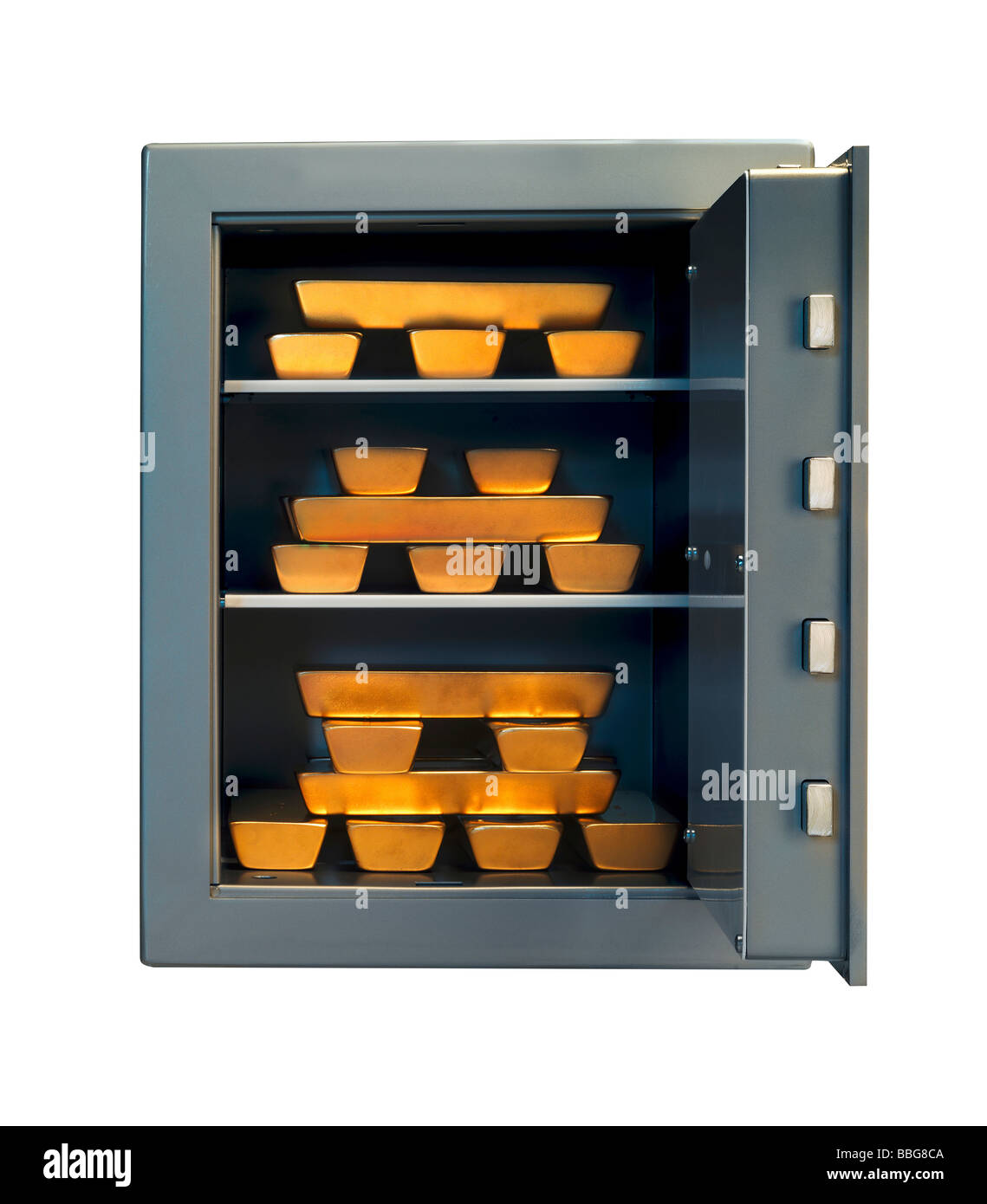 Gold bullion vault hi-res stock photography and images - Alamy