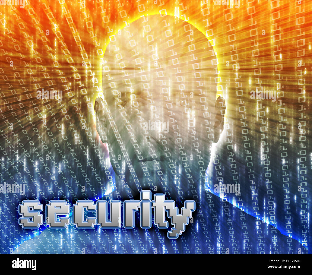 Cyber crime online fraud identity theft illustration Stock Photo - Alamy