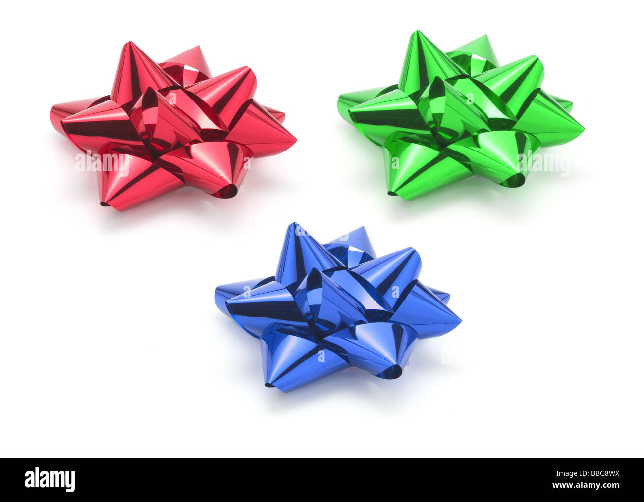 Xmas bows Cut Out Stock Images & Pictures - Alamy