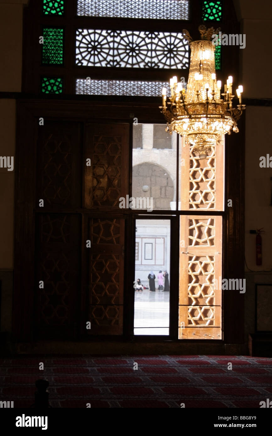 Inside the Umayyad mosque Damascus Stock Photo - Alamy