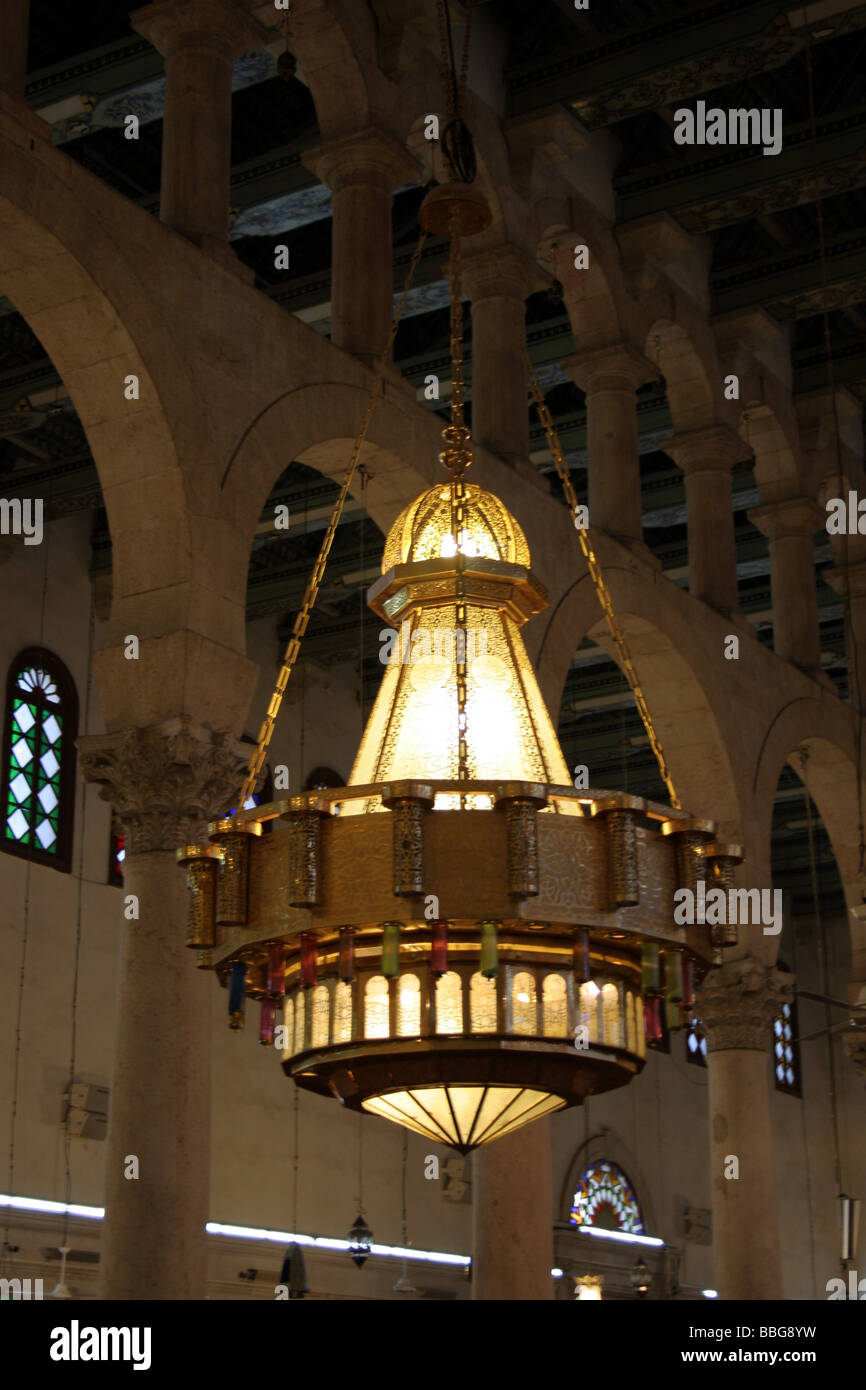 Inside the Umayyad mosque Damascus Stock Photo - Alamy