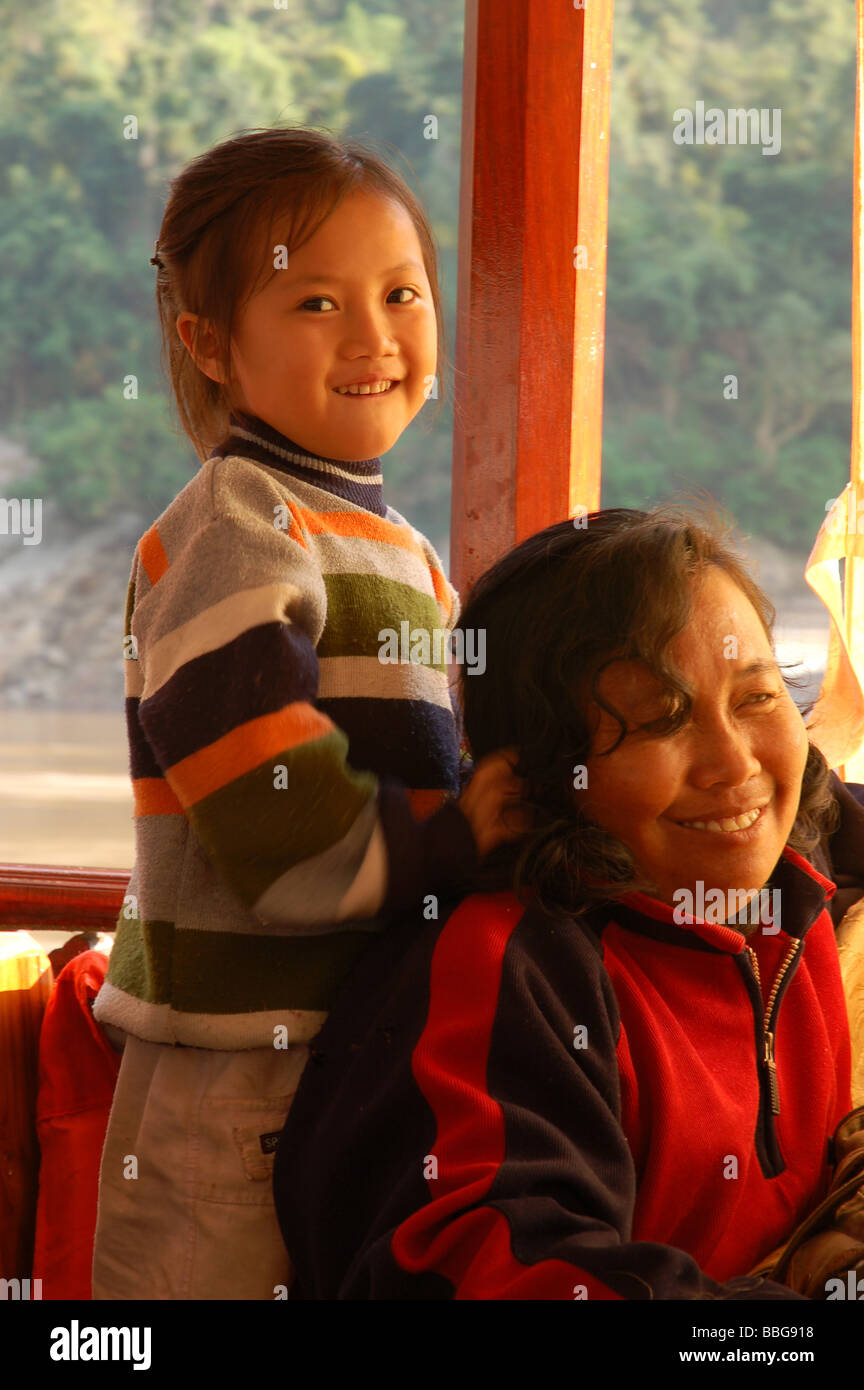 Laotian people taken in Luang Prabang, LAOS Stock Photo - Alamy