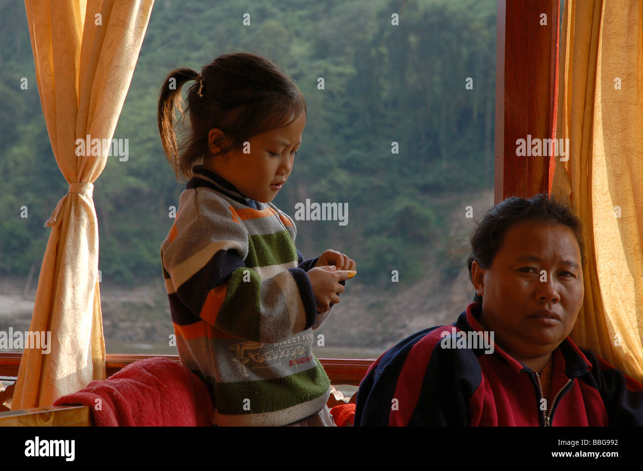 Laotian people taken in Luang Prabang, LAOS Stock Photo - Alamy