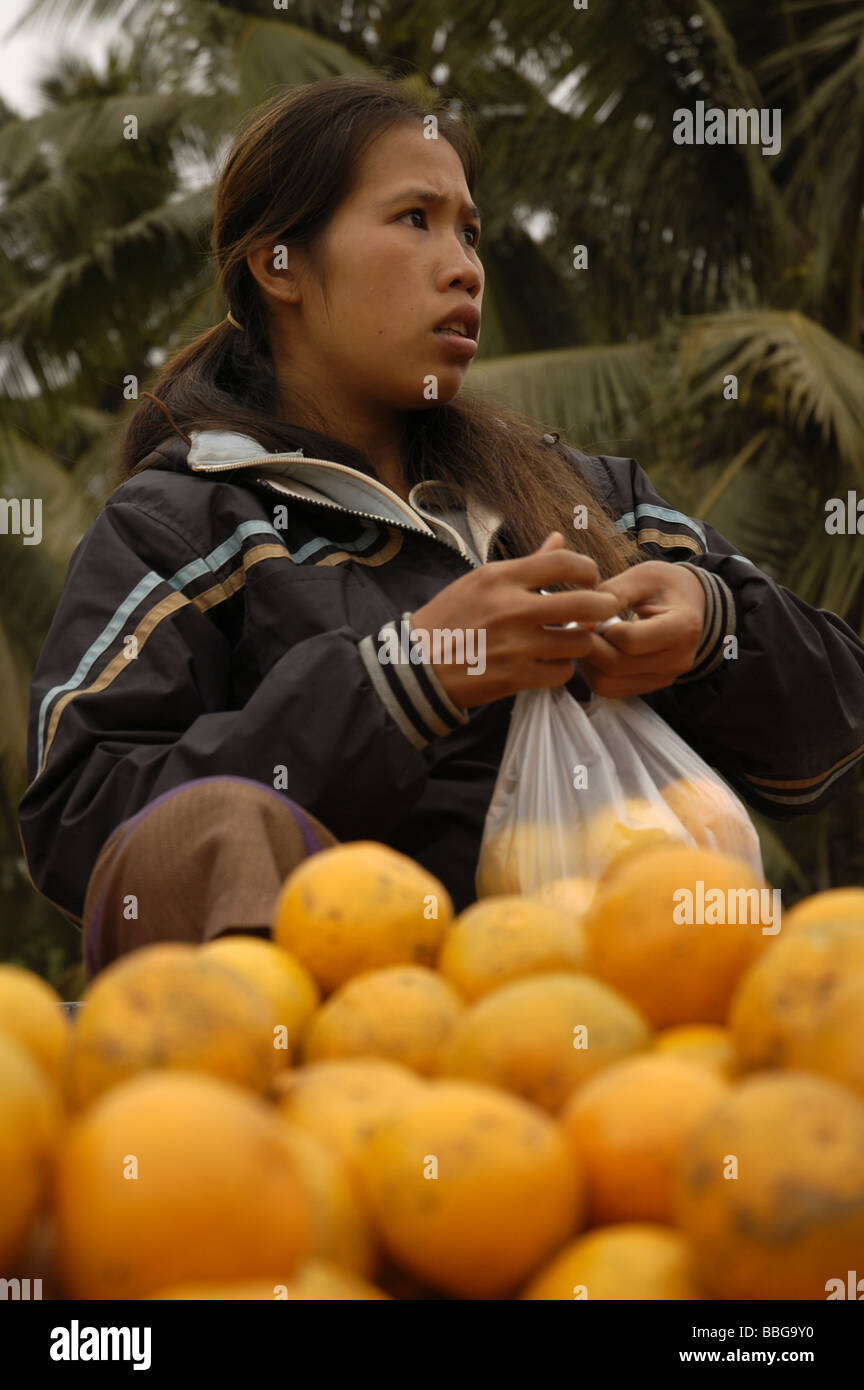 Laotian people taken in Luang Prabang, LAOS Stock Photo - Alamy