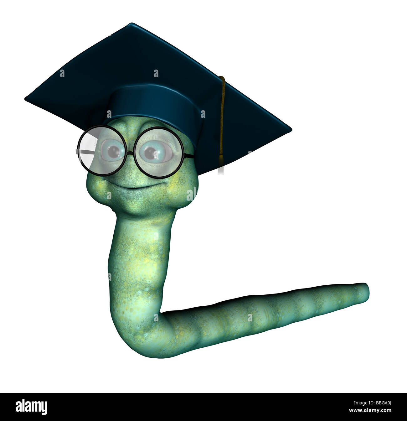 Bookworm study Cut Out Stock Images & Pictures - Alamy