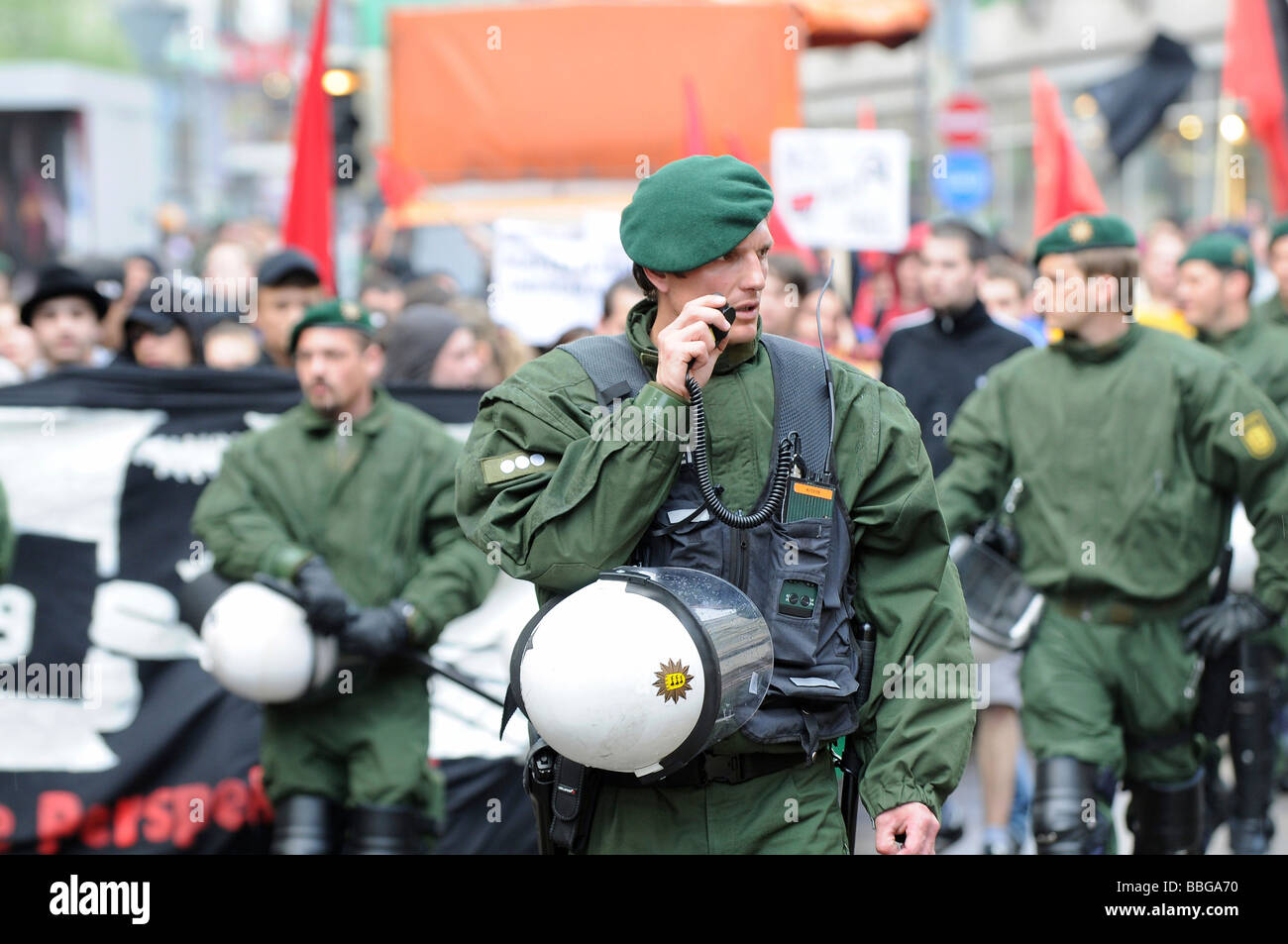 1st of May demonstration "Together against crisis, war and capitalism ...