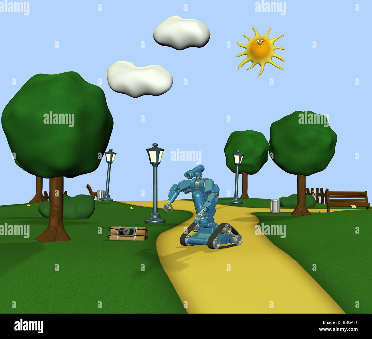 Robot caterpillar hi-res stock photography and images - Alamy