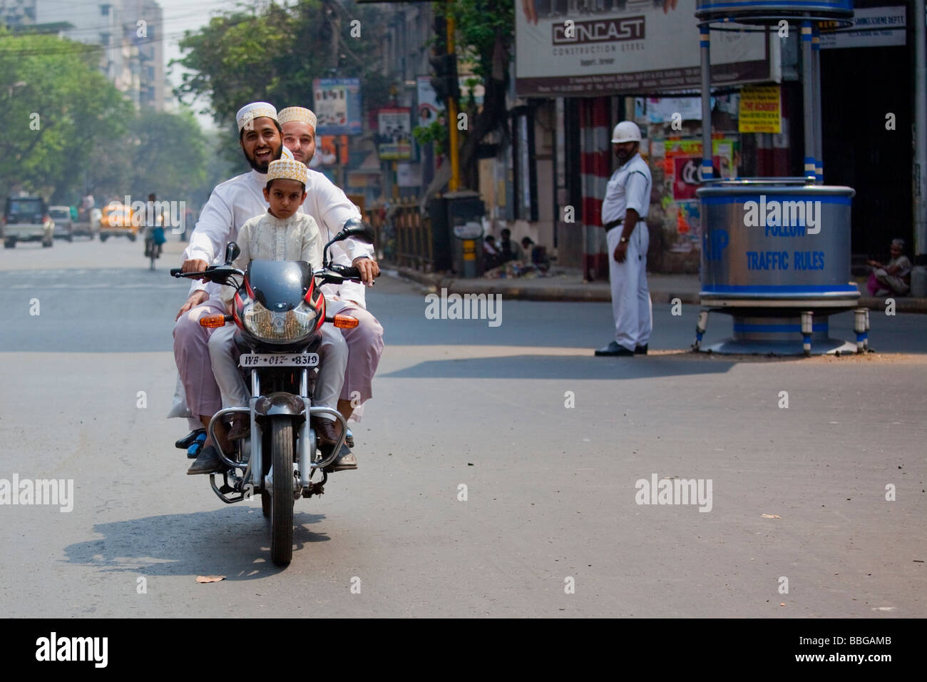 Riding motorcycle people muslim hi-res stock photography and images - Alamy