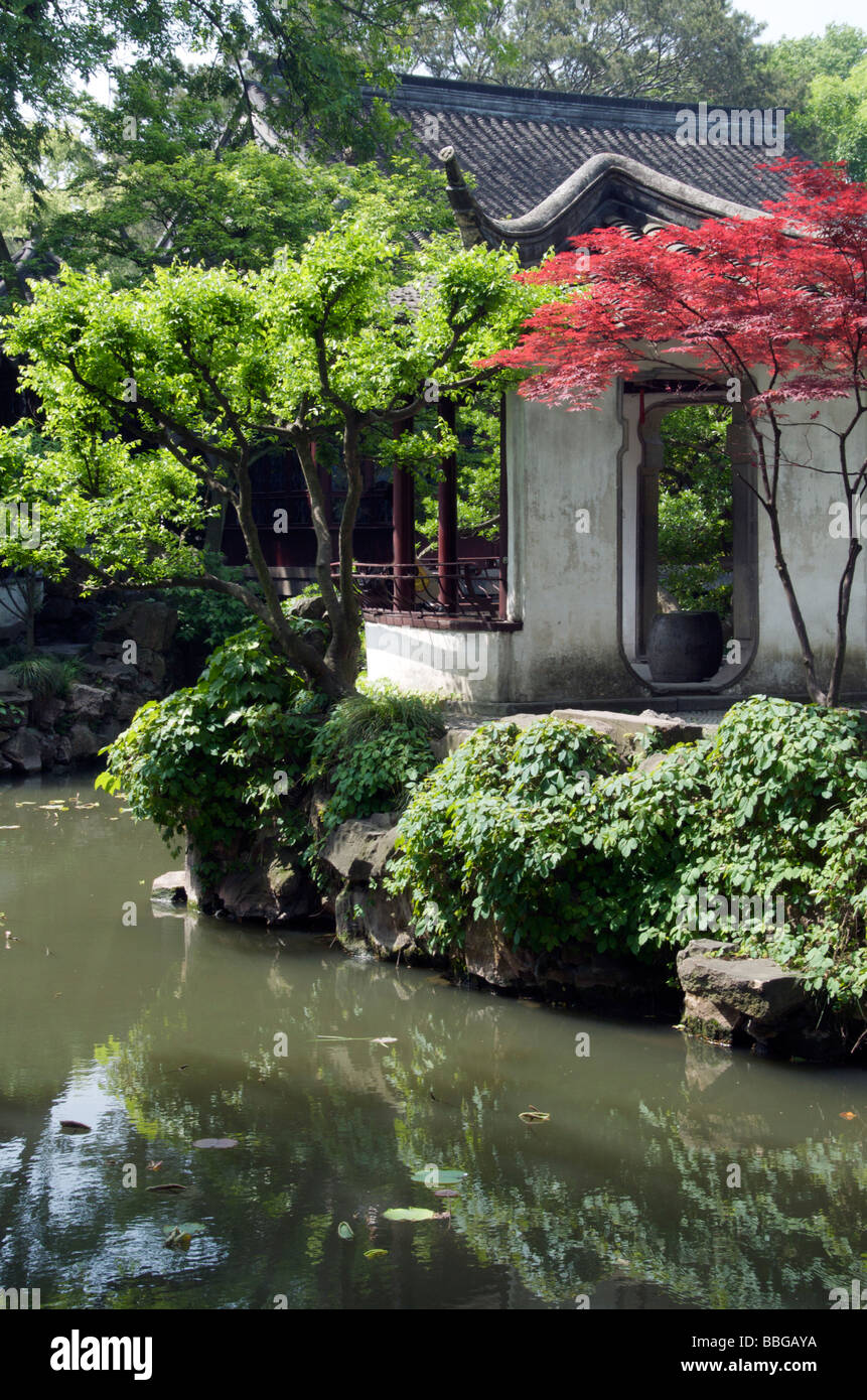 Pond Humble Administrator s Garden Suzhou Jiansu China Stock Photo - Alamy
