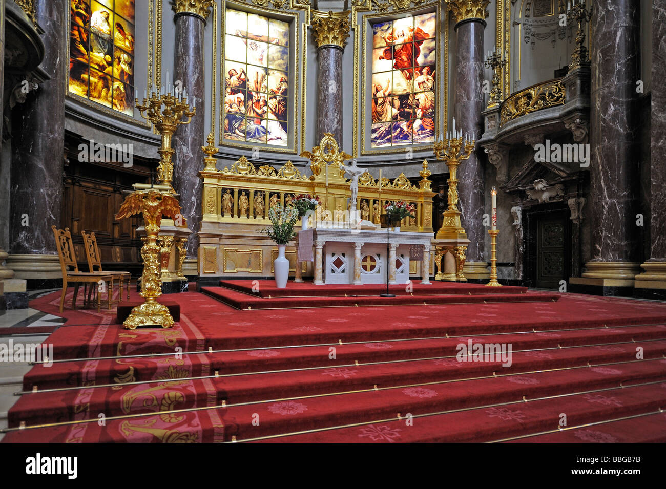 Altar of the Berlin Cathedral, Berlin, Germany, Europe Stock Photo - Alamy
